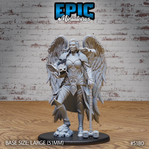 🎲 Valkyrie ‧ DnD Miniature ‧ Tabletop Miniatures ‧ Gaming Monster ‧ 3D ...
