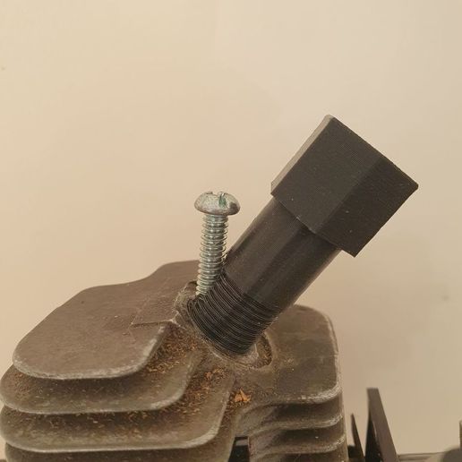 🛑 Piston stop angled・Free 3D File for ・Cults