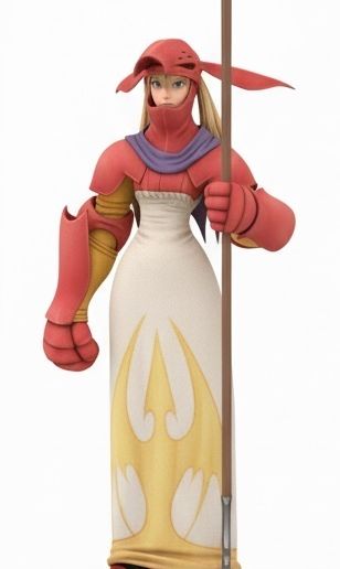 ♀️ Dragoon Lancer Female Tactics・ 3MF File for 3D printing・Cults