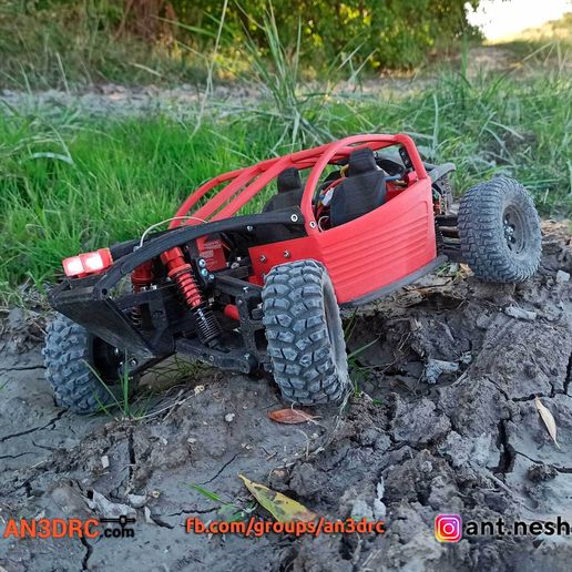 🚗 3D Printed RC Car 2wd buggy "E-basher" by AN3DRC・ 3D File for 3D ...