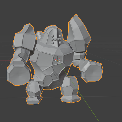 👾 Regirock・Free STL File for 3D printing・Cults