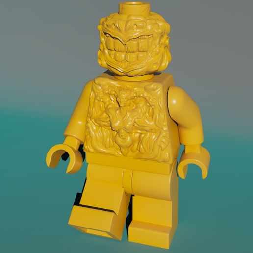 3D file Block Heads - (Building Block Compatible Figurine Parts) 🏗️ ・3D ...