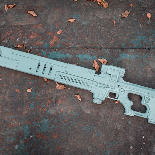 🧸 Pulse rifle and carbine prop for display and cosplay・Free 3D File for ...