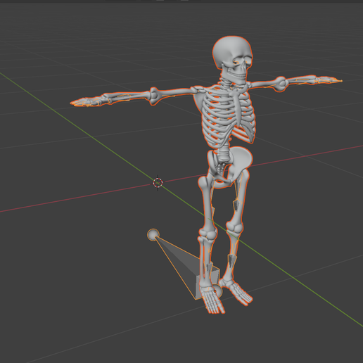 💀 Skeleton Rigged for animation or 3D print・ 3D File for 3D printing・Cults
