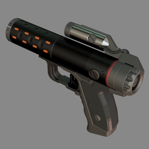 Archivo STL A-22B Chao Smart Pistol | Cyberpunk 2077 | 3D printable ...