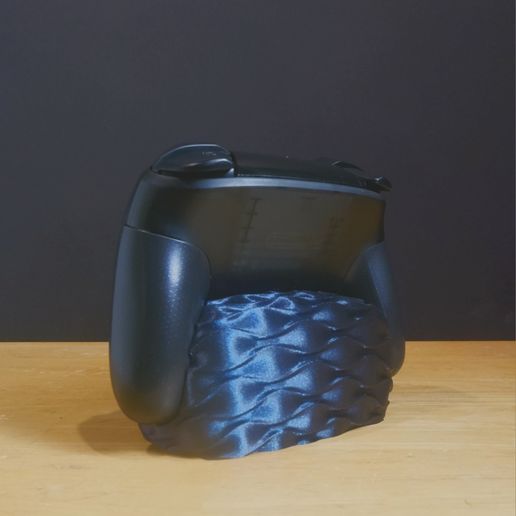 Free STL file Textured Controller Stand 4 Pack Bundle || Wavy Pattern ...