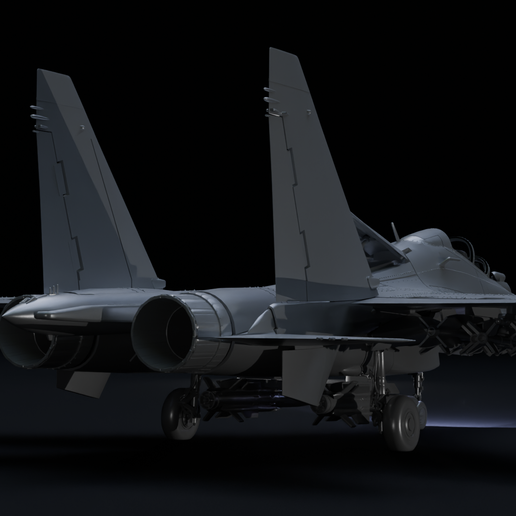 🪖 Chinese Shenyang J16 Strike Fighter・ STL File for 3D printing・Cults