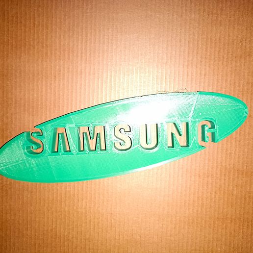 🖥️ SAMSUNG LOGO・ STL File for ・Cults