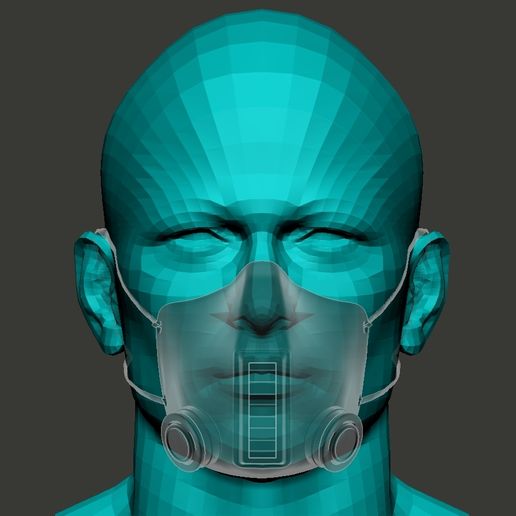 Download free STL file Mask • 3D print design ・ Cults