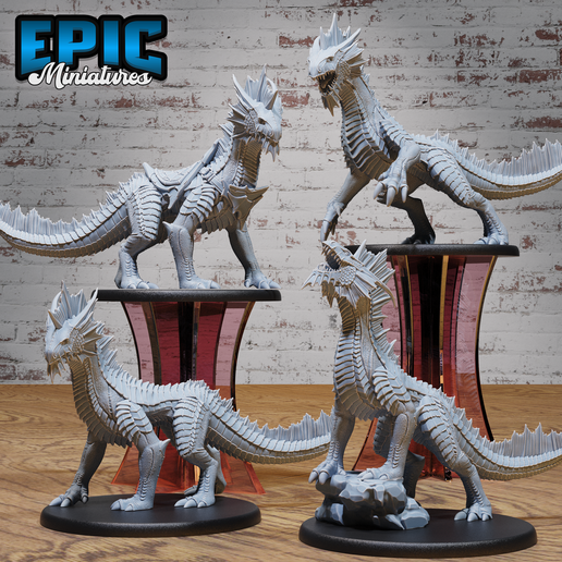 💂 Guard Drake Silver Set ‧ DnD Miniature ‧ Tabletop Miniatures ‧ Gaming ...
