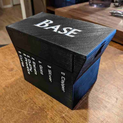 📦 Customizable Card Storage Box・Free STL File for ・Cults