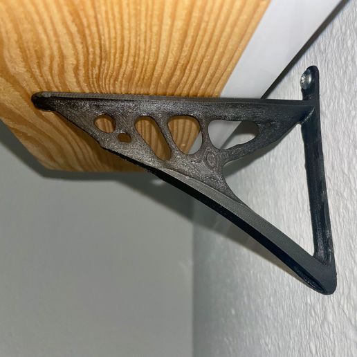 Free STL file Shelf supports Generative design topology 🖼 ・3D printable ...