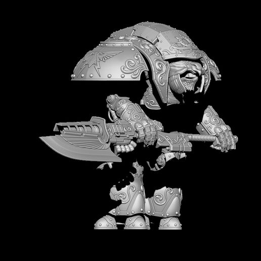 🏗️ Knight Valerius - Guardian Knight Building Kit・ 3D File for 3D ...