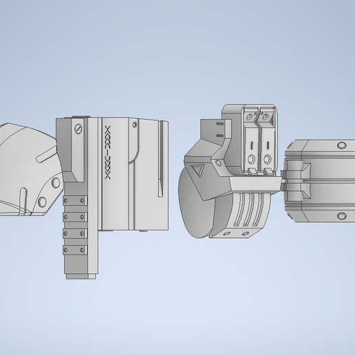 STL file Zenless Zone Zero - Zhu Yuan Arm Accessories 💪 ・3D printing ...