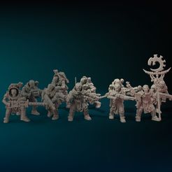 STL file devastator squad - weapons 🔫 ・3D printable model to download・Cults