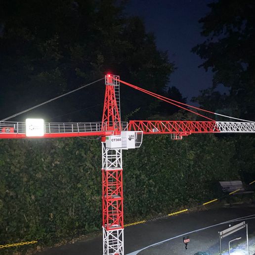 3D printed RC Tower Crane - CT360 - 1:14 • made with Bambu X1C Carbon・Cults