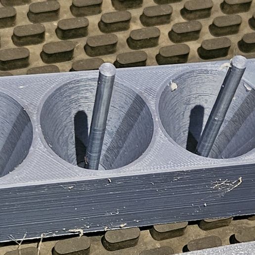 STL file Airlock Grommet Silicon Mold with built-in PEN 🖊️ ・3D printing ...