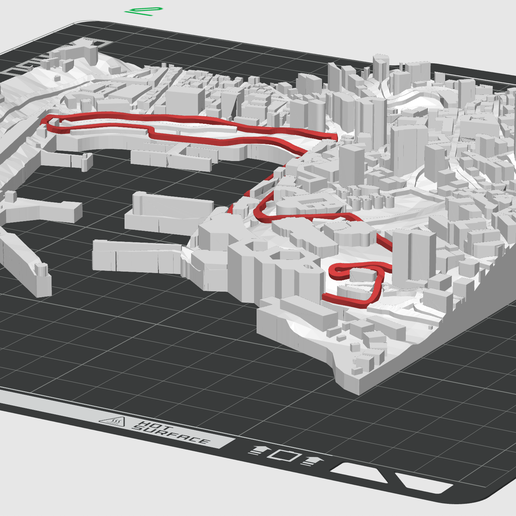 🇲🇨 Monaco GP 3D print file race track - Digital Download STL & 3MF ...