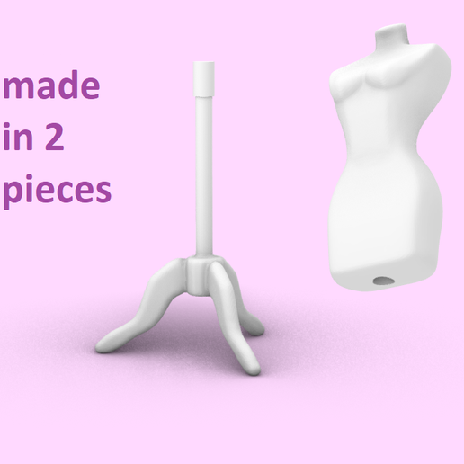 🧵👗 Sewing and Fashion Mannequin for Barbie Doll - Scale 1/6 (30 cm ...