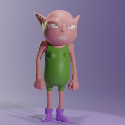 STL file Monaka Dragon Ball Super fanart・Model to download and 3D print ...