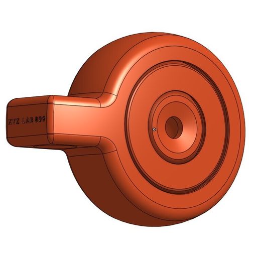 🔑 Key fob spinner・ STL File for 3D printing・Cults