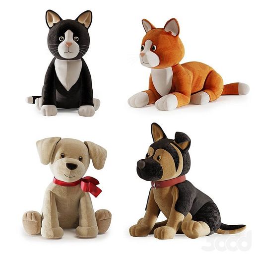 STL file Plush toys pack 2 🐕 (OBJ)・3D printer design to download・Cults