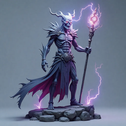 🎲 Lich #25・ STL File for 3D printing・Cults