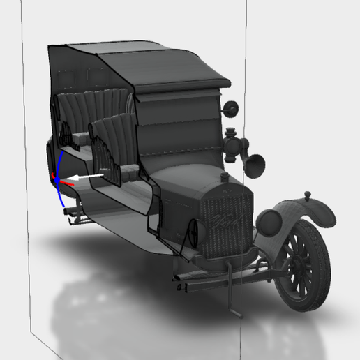 🚙 Ford Model T 1924・ 3D File for 3D printing・Cults
