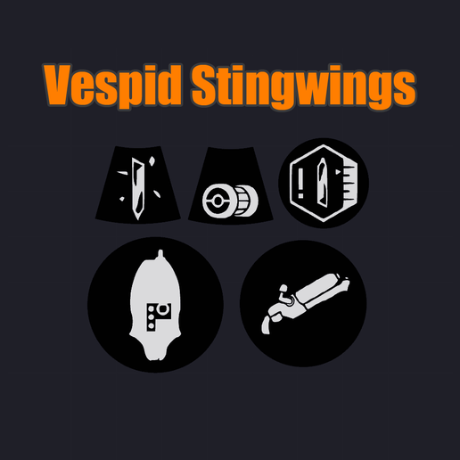 🎲 Vespid Stingwings Tokens - Kill Team 2024・Free STL File for 3D ...
