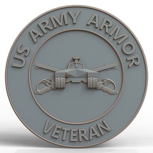 📁 3D Model STL File for CNC Router Laser & 3D Printer 2506. US ARMY ...