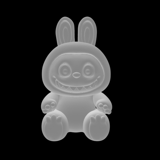 🗝️ Cutie Labubu Keychain and Model・Free STL File for 3D printing・Cults