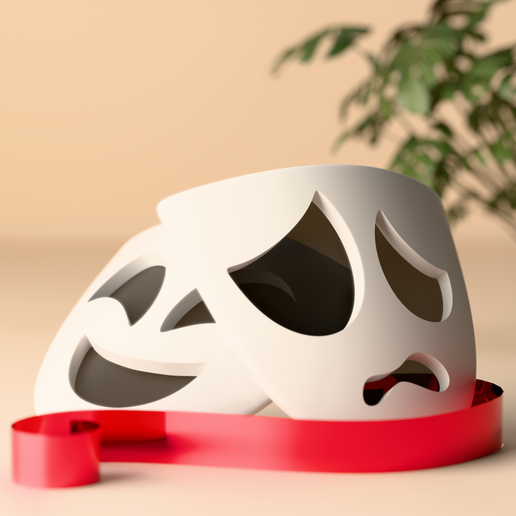 🎪 Gangle Masks 3D Model - Digital circus cosplay, prop・ STL File for 3D ...