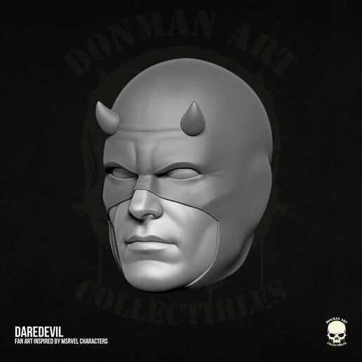 🎨 Daredevil Marvel Fan Art STL Files For Action Figures・ STL File for ...