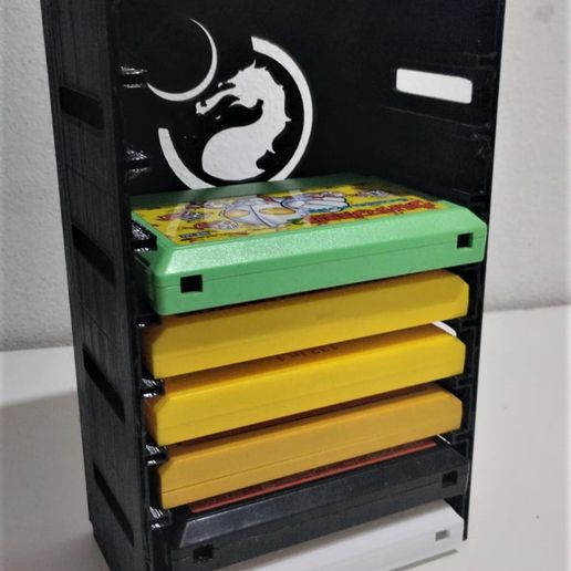Archivo STL Famicom Cartridge Holder family 👪 (GCODE)・Plan de impresora ...