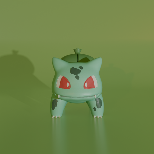 💬 Pokémon | Gen One Starters・ 3D File for 3D printing・Cults