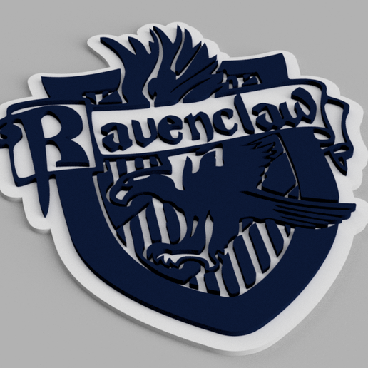 🖼️ Harry potter ravenclaw logo Picture Wall・Free STL File for 3D ...