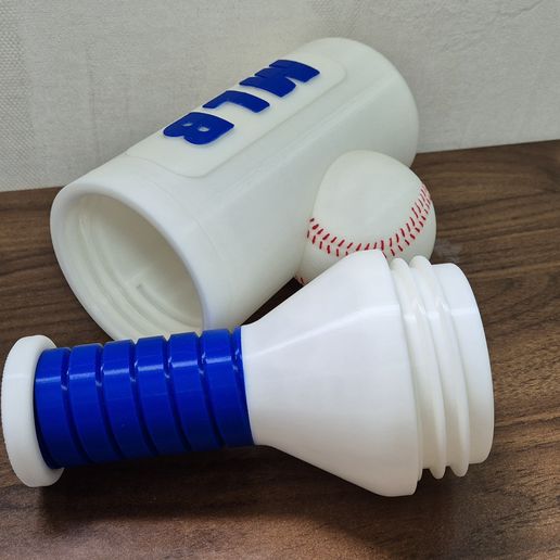 ⚾ BASEBALL BAT STORAGE CONTAINER・ STL File for 3D printing・Cults