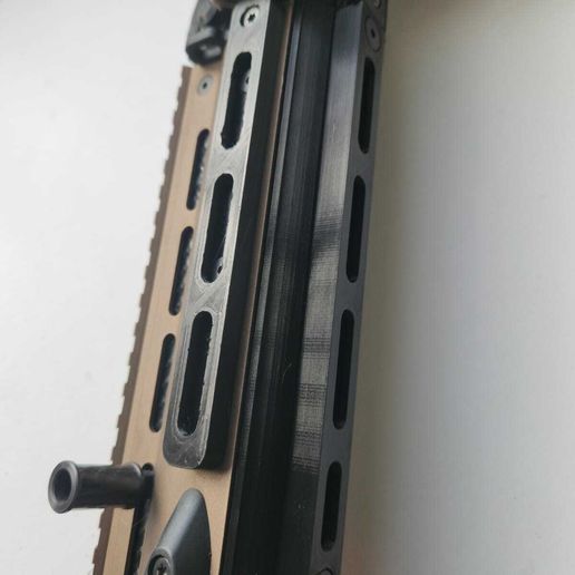 🔫 VFC SCAR 16/17 Lower M-LOK Rail V1・Free STL File for 3D printing・Cults