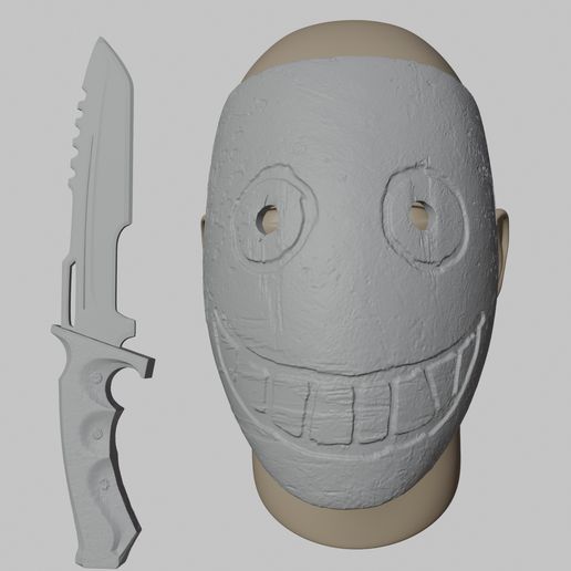 🔪 Cosplay Mask and Knife: The Legion (Frank) from Dead by Daylight・ STL ...