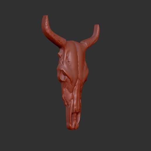 STL file Cow skull 3d relief .stl file 🐄 ・Model to download and 3D ...