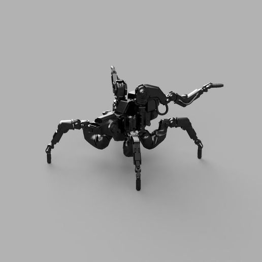 🕷️ Cyberpunk 2077 Militech Flathead Spider Bot・ STL File for 3D ...