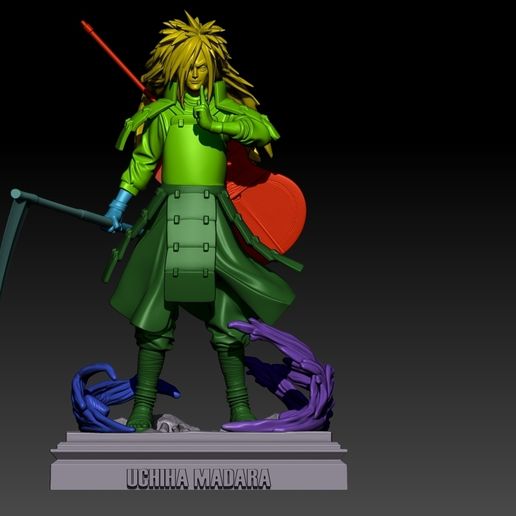🍞 MADARA UCHIHA - NARUTO - STL ready for 3D Printing・ 3D File for 3D ...