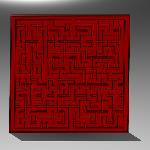 🖨️ Maze ball labyrinth game - LASERCUT and 3D printer ready・ STL File ...