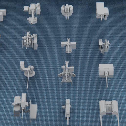 💺 War Kitbash・ 3D File for 3D printing・Cults