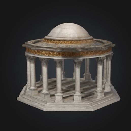 STL file Ancient Architectural Decor | Stl,Obj,Glb,Fbx 🏢 ・3D printing ...