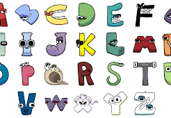 3D file ALPHABET LORE AND 🎂 ・3D printing design to download・Cults