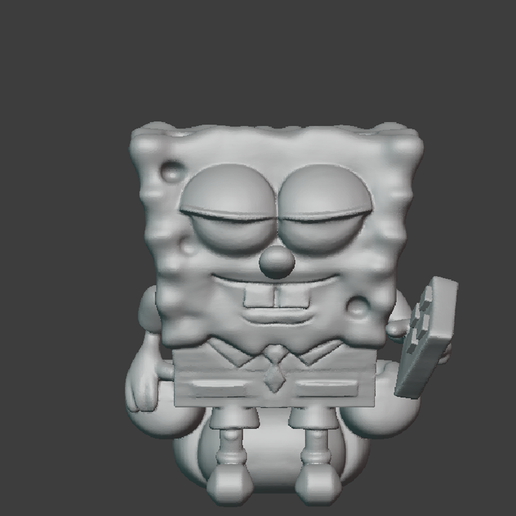 STL file SpongeBob 👾 ・Model to download and 3D print・Cults