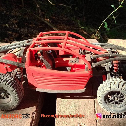 🚗 3D Printed RC Car 2wd buggy "E-basher" by AN3DRC・ 3D File for 3D ...