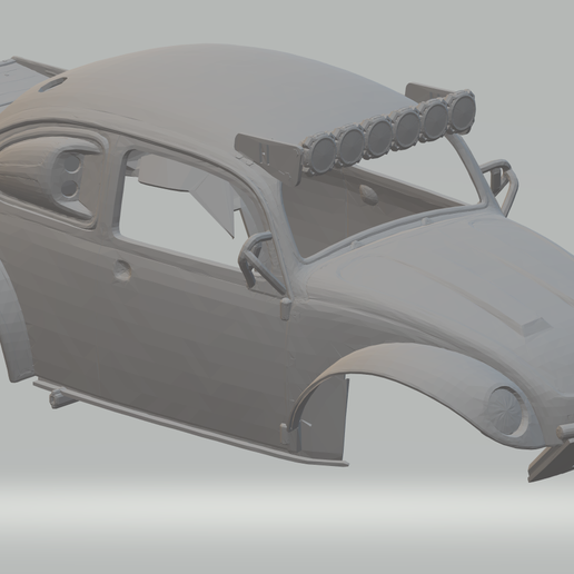 🚗 volkswagen beetle baja・ STL File for 3D printing・Cults
