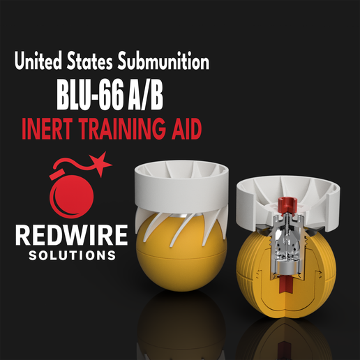 ⬆️ BLU-66/24 A/B Cutaway and Full Up Submunition Replica – Training ...